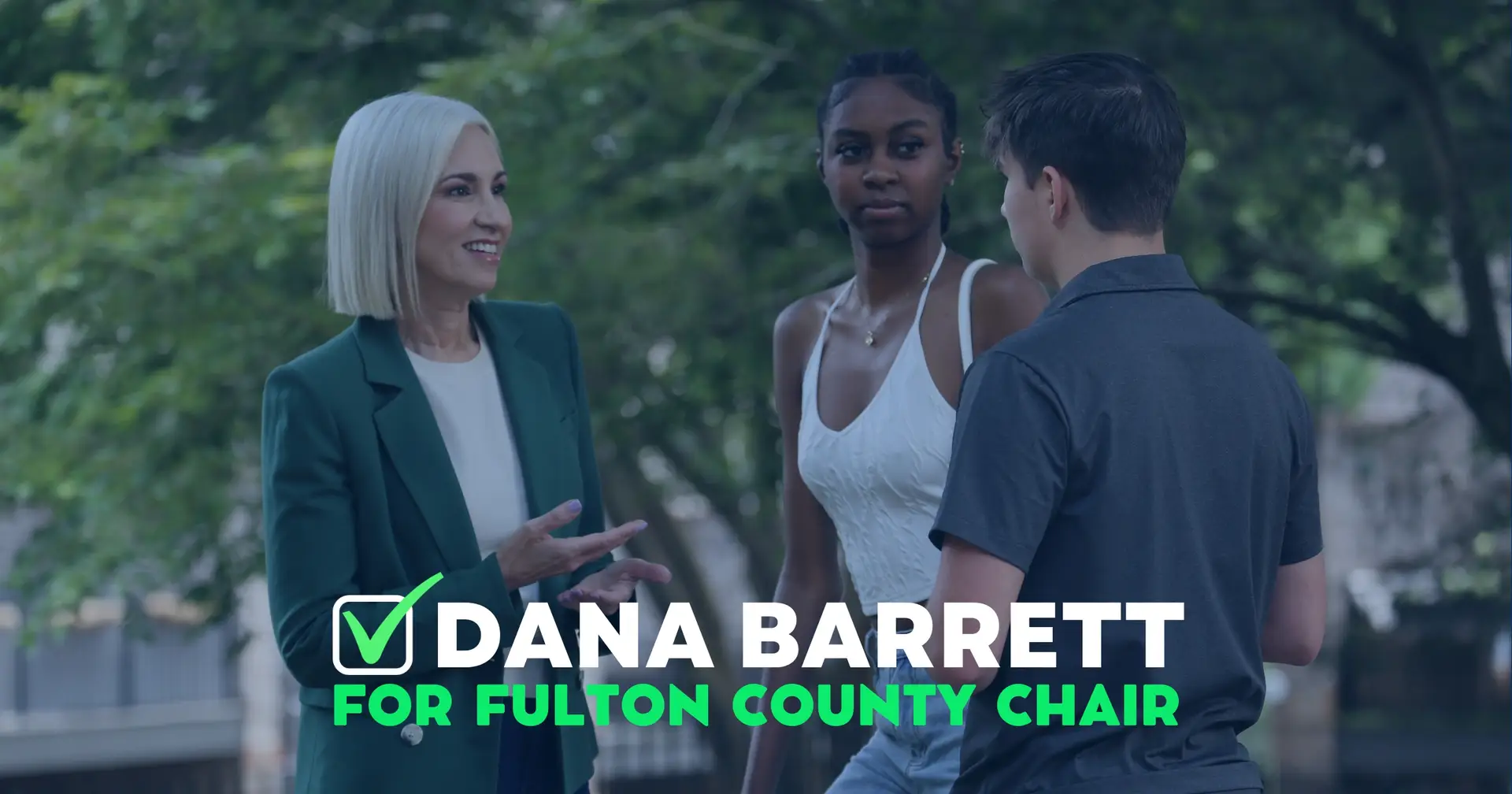 Dana Barrett for Chair of Fulton County
